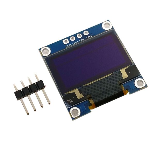 OLED Display I2C 4 Pin 0.96 – Unsoldered – AT Electronics